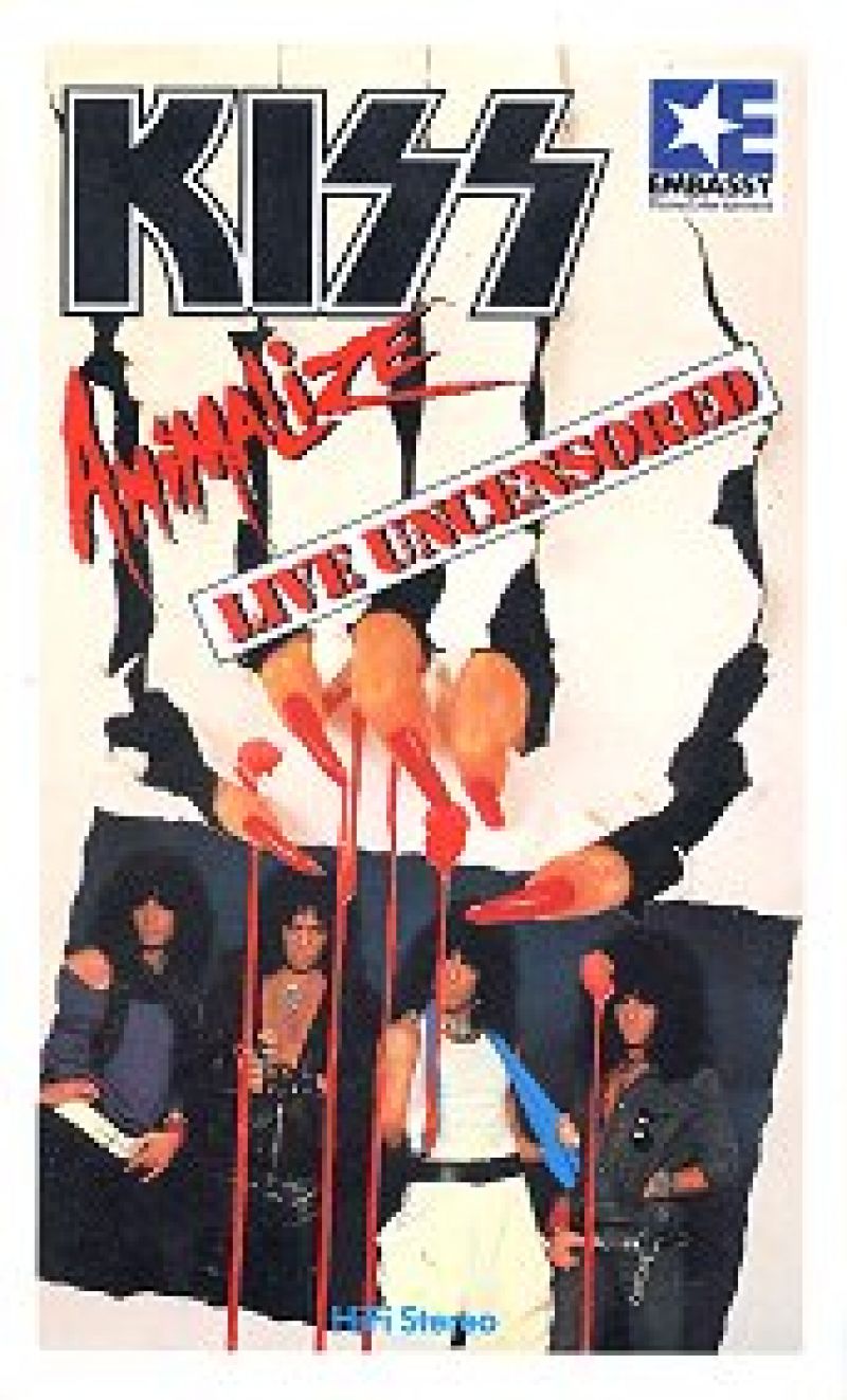 KISS - Animalize Live Uncensored [DVD] - hitparade.ch